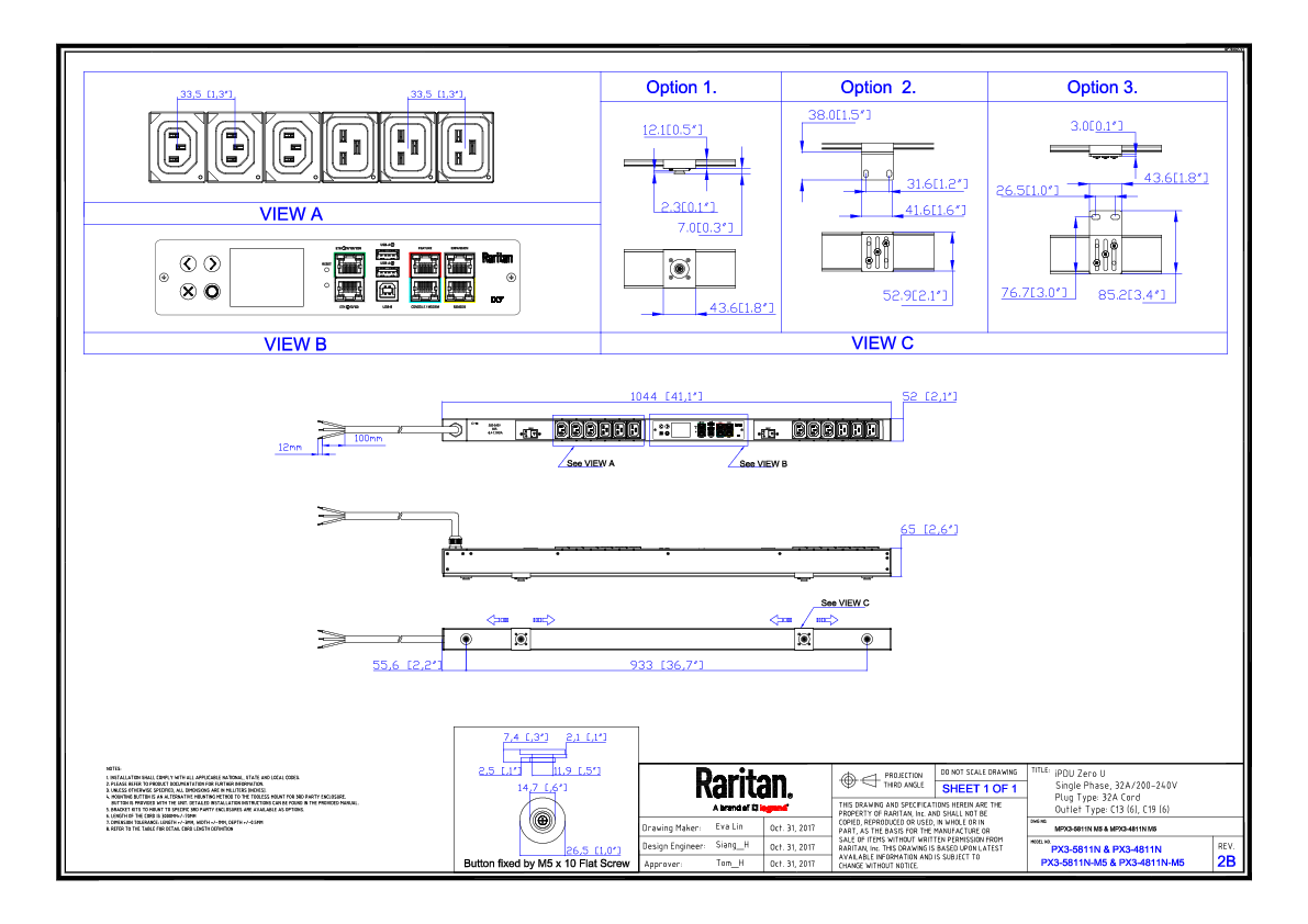 Rack PDU | PX3-5811N-M5 | Product Selector - Raritan